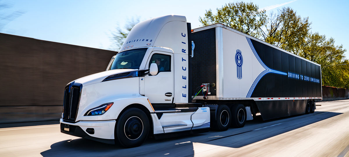 Kenworth Launches the T880E Class 8 Battery-Electric Truck - Fuels ...
